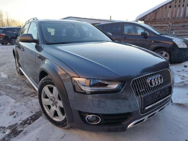 Grey Audi A4 Allroad 2013 in Utena, with an engine capacity of 1.97 L and mileage of 309 thousand km for 7800 €, photo 1 on AUTOMOTO.COM.LV