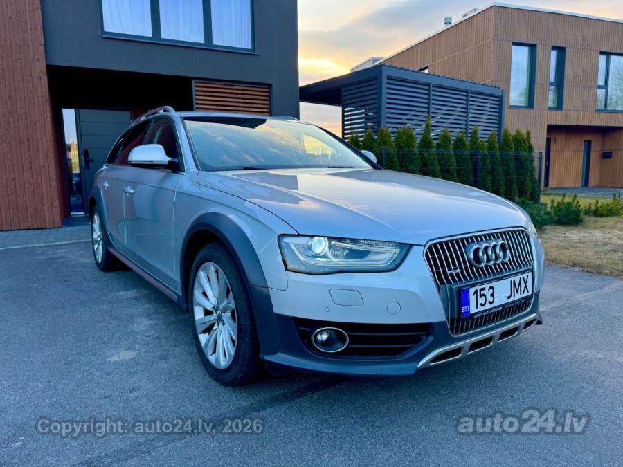 Grey Audi A4 Allroad 2013 in Tallinn, with an engine capacity of 3.00 L and mileage of 235 thousand km for 11500 €, photo 1 on AUTOMOTO.COM.LV