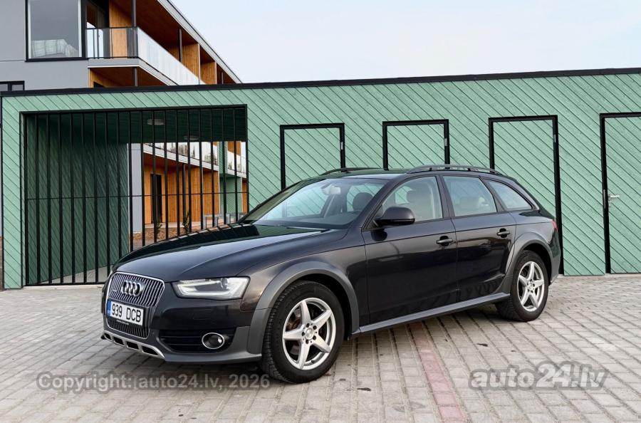 Pelēks Audi A4 Allroad 2013 Tartu, ar dzinēja tilpumu 2.00 L un nobraukumu 280 tūkst. km par 6700 €, foto 1 vietnē AUTOMOTO.COM.LV