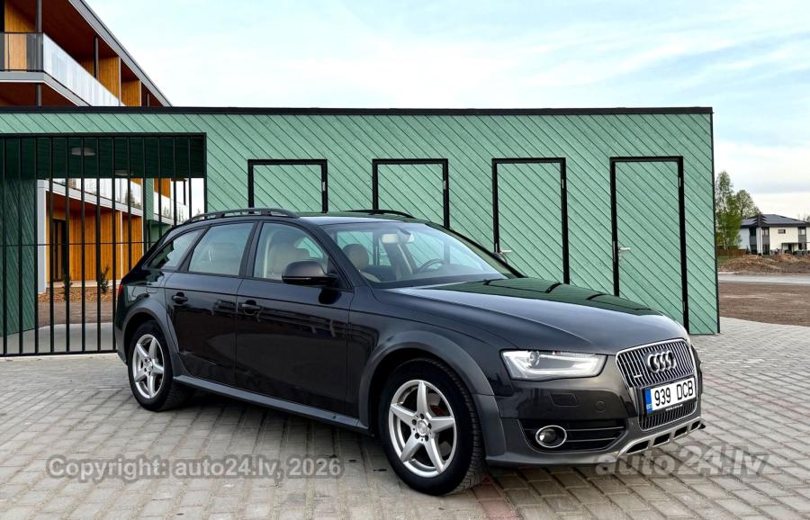 Pelēks Audi A4 Allroad 2013 Tartu, ar dzinēja tilpumu 2.00 L un nobraukumu 280 tūkst. km par 6700 €, foto 4 vietnē AUTOMOTO.COM.LV