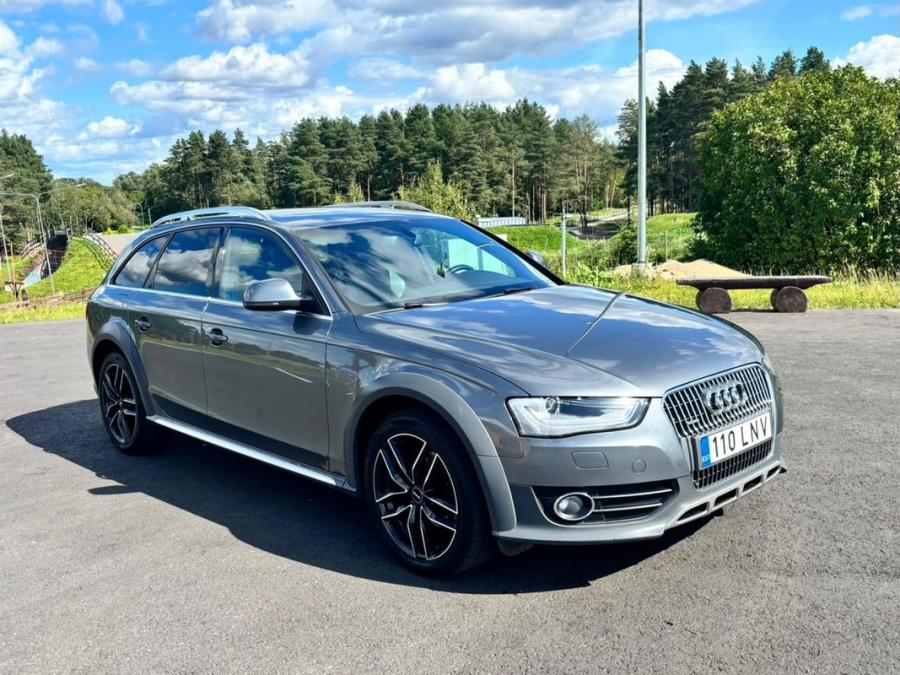 Pelēks Audi A4 Allroad 2013 Narva, ar dzinēja tilpumu 2.00 L un nobraukumu 230 tūkst. km par 8990 €, foto 13 vietnē AUTOMOTO.COM.LV