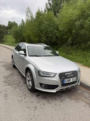 Grey Audi A4 Allroad 2013 in Trakai, with an engine capacity of 1.98 L and mileage of 132 thousand km for 6750 €, photo 4 on AUTOMOTO.COM.LV