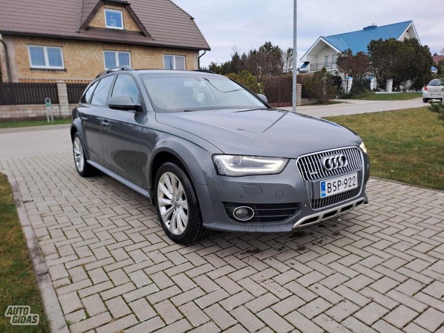 Grey Audi A4 Allroad 2015 in Klaipeda, with an engine capacity of 2.00 L and mileage of 278 thousand km for 7600 €, photo 1 on AUTOMOTO.COM.LV