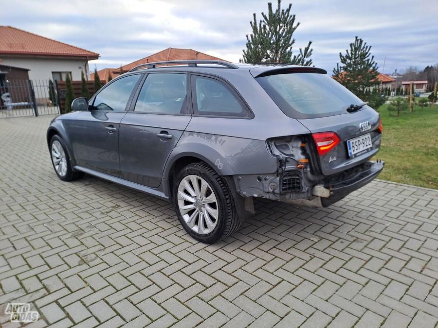 Grey Audi A4 Allroad 2015 in Klaipeda, with an engine capacity of 2.00 L and mileage of 278 thousand km for 7600 €, photo 3 on AUTOMOTO.COM.LV