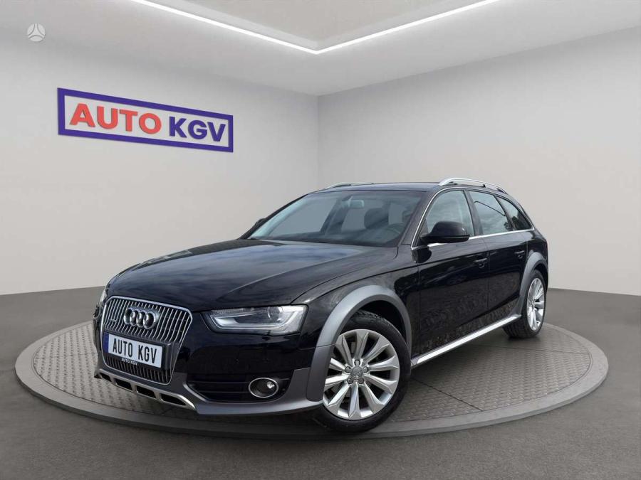 Grey Audi A4 Allroad 2016 in Kaunas, with an engine capacity of 2.00 L and mileage of 248 thousand km for 12999 €, photo 1 on AUTOMOTO.COM.LV