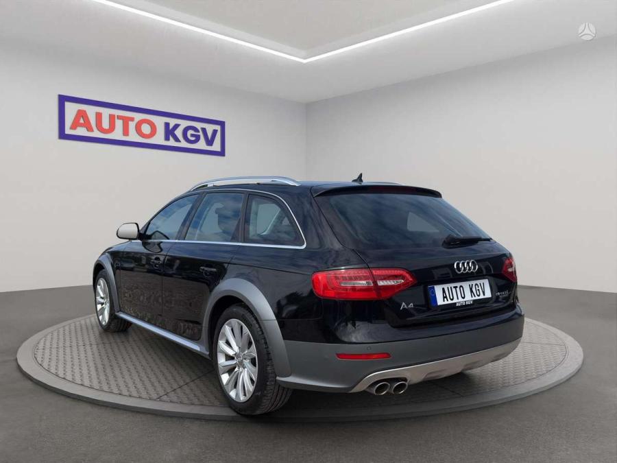 Grey Audi A4 Allroad 2016 in Kaunas, with an engine capacity of 2.00 L and mileage of 248 thousand km for 12999 €, photo 4 on AUTOMOTO.COM.LV