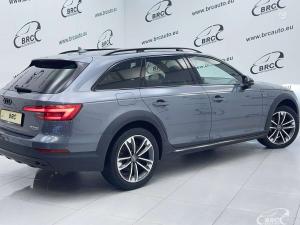 Grey Audi A4 Allroad 2017 in Vilnius, with an engine capacity of 2.97 L and mileage of 285 thousand km for 12500 €, photo 3 on AUTOMOTO.COM.LV
