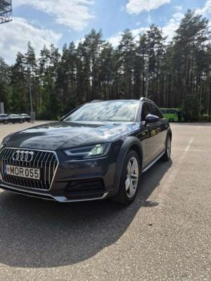 Pelēks Audi A4 Allroad 2017 Druskininkai, ar dzinēja tilpumu 2.00 L un nobraukumu 360 tūkst. km par 12500 €, foto  vietnē AUTOMOTO.COM.LV