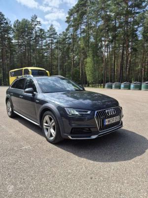 Pelēks Audi A4 Allroad 2017 Druskininkai, ar dzinēja tilpumu 2.00 L un nobraukumu 360 tūkst. km par 12500 €, foto 4 vietnē AUTOMOTO.COM.LV