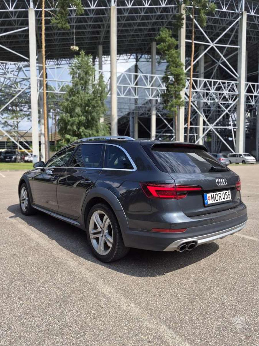 Pelēks Audi A4 Allroad 2017 Druskininkai, ar dzinēja tilpumu 2.00 L un nobraukumu 360 tūkst. km par 12500 €, foto 8 vietnē AUTOMOTO.COM.LV