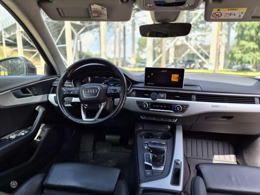 Pelēks Audi A4 Allroad 2017 Druskininkai, ar dzinēja tilpumu 2.00 L un nobraukumu 360 tūkst. km par 12500 €, foto 10 vietnē AUTOMOTO.COM.LV