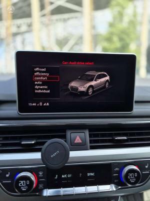 Pelēks Audi A4 Allroad 2017 Druskininkai, ar dzinēja tilpumu 2.00 L un nobraukumu 360 tūkst. km par 12500 €, foto 12 vietnē AUTOMOTO.COM.LV