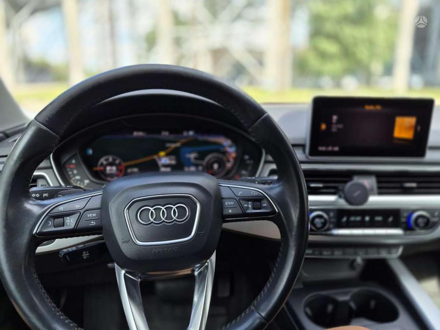 Pelēks Audi A4 Allroad 2017 Druskininkai, ar dzinēja tilpumu 2.00 L un nobraukumu 360 tūkst. km par 12500 €, foto 15 vietnē AUTOMOTO.COM.LV