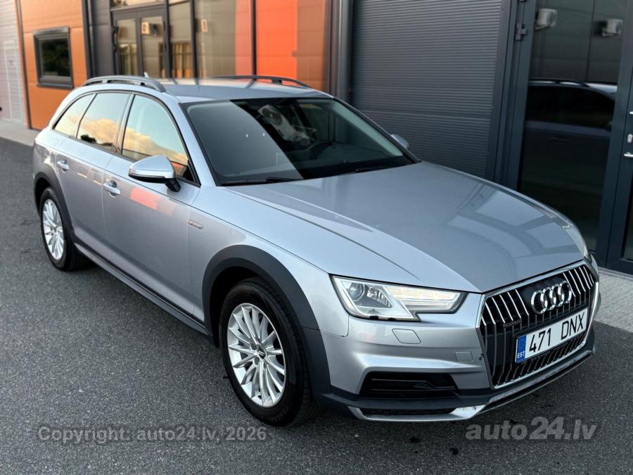 Pelēks Audi A4 Allroad 2017 Kuresāre, ar dzinēja tilpumu 2.00 L un nobraukumu 182 tūkst. km par 15999 €, foto 3 vietnē AUTOMOTO.COM.LV