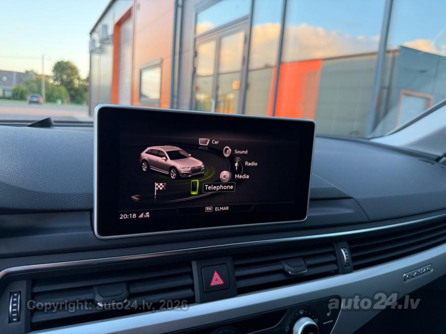 Pelēks Audi A4 Allroad 2017 Kuresāre, ar dzinēja tilpumu 2.00 L un nobraukumu 182 tūkst. km par 15999 €, foto 22 vietnē AUTOMOTO.COM.LV