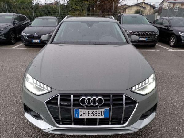 Grey Audi A4 Allroad 2021 in Panevezys, with an engine capacity of 1.97 L and mileage of 170 thousand km for 18500 €, photo 1 on AUTOMOTO.COM.LV