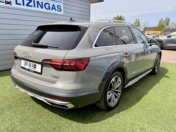 Pelēks Audi A4 Allroad 2021 Panevēža, ar dzinēja tilpumu 1.97 L un nobraukumu 172 tūkst. km par 21900 €, foto 6 vietnē AUTOMOTO.COM.LV
