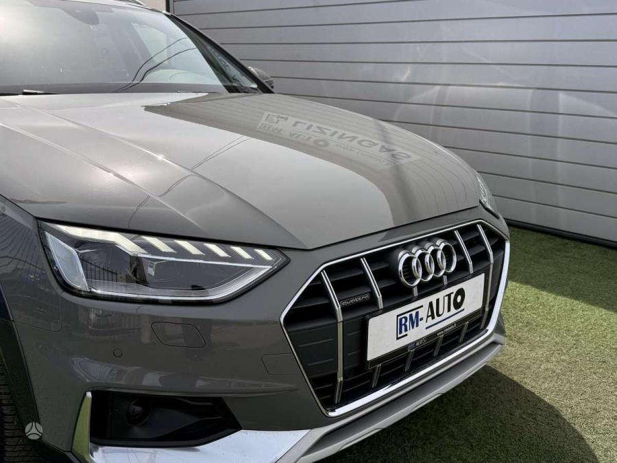 Pelēks Audi A4 Allroad 2021 Panevēža, ar dzinēja tilpumu 1.97 L un nobraukumu 172 tūkst. km par 21900 €, foto 4 vietnē AUTOMOTO.COM.LV