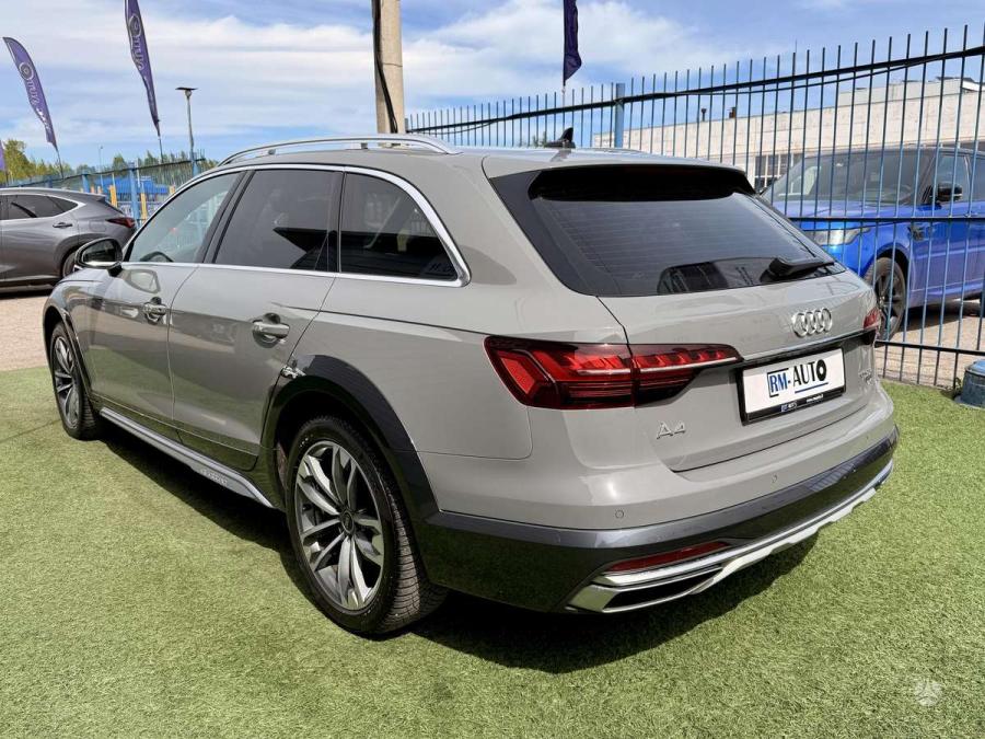 Pelēks Audi A4 Allroad 2021 Panevēža, ar dzinēja tilpumu 1.97 L un nobraukumu 172 tūkst. km par 21900 €, foto 10 vietnē AUTOMOTO.COM.LV