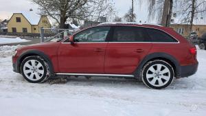 Red Audi A4 Allroad 2014 in Siauliai, with an engine capacity of 1.97 L and mileage of 282 thousand km for 8499 €, photo 2 on AUTOMOTO.COM.LV