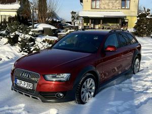 Sarkans Audi A4 Allroad 2015 Marijampole, ar dzinēja tilpumu 2.97 L un nobraukumu 216 tūkst. km par 10000 €, foto  vietnē AUTOMOTO.COM.LV
