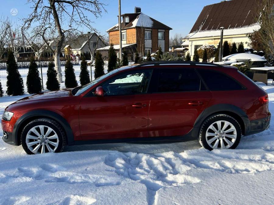 Sarkans Audi A4 Allroad 2015 Marijampole, ar dzinēja tilpumu 2.97 L un nobraukumu 216 tūkst. km par 10000 €, foto 5 vietnē AUTOMOTO.COM.LV