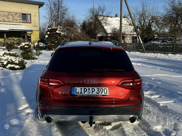 Red Audi A4 Allroad 2015 in Marijampole, with an engine capacity of 2.97 L and mileage of 216 thousand km for 10000 €, photo 7 on AUTOMOTO.COM.LV