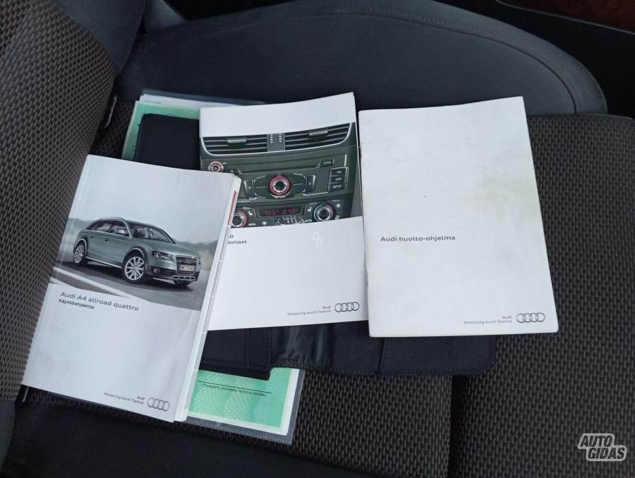 Audi A4 Allroad 2011 in Kaunas, with an engine capacity of 2.00 L and mileage of 268 thousand km for 6650 €, photo 28 on AUTOMOTO.COM.LV