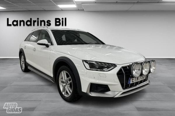 White Audi A4 Allroad 2020 in Kaunas, with an engine capacity of 0.00 L and mileage of 56 thousand km for 35739 €, photo 3 on AUTOMOTO.COM.LV