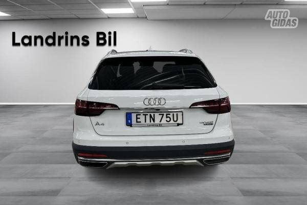 White Audi A4 Allroad 2020 in Kaunas, with an engine capacity of 0.00 L and mileage of 56 thousand km for 35739 €, photo 5 on AUTOMOTO.COM.LV