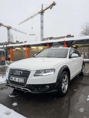 White Audi A4 Allroad 2010 in Vilnius, with an engine capacity of 1.97 L and mileage of 375 thousand km for 5600 €, photo  on AUTOMOTO.COM.LV