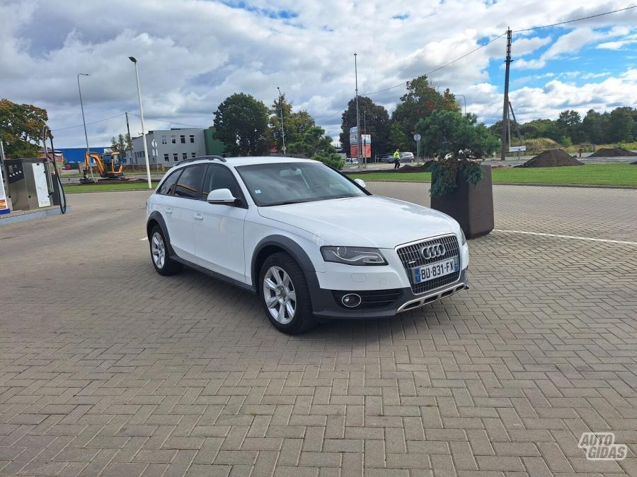 White Audi A4 Allroad 2010 in Taurage, with an engine capacity of 2.00 L and mileage of 340 thousand km for 5900 €, photo 6 on AUTOMOTO.COM.LV