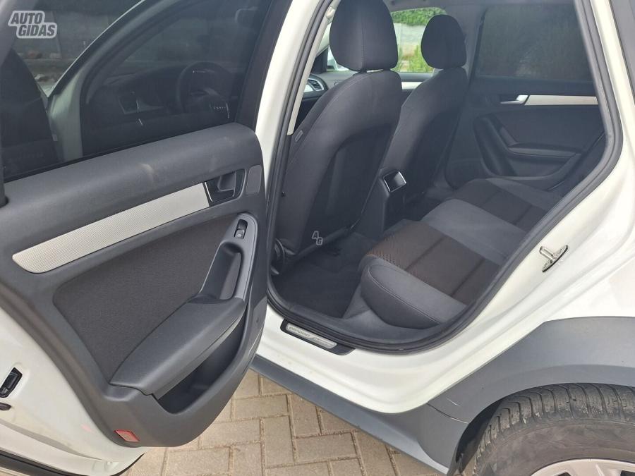 White Audi A4 Allroad 2010 in Taurage, with an engine capacity of 2.00 L and mileage of 340 thousand km for 5900 €, photo 12 on AUTOMOTO.COM.LV