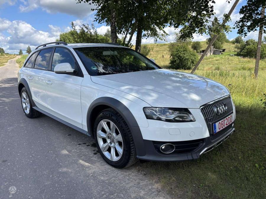 White Audi A4 Allroad 2011 in Varena, with an engine capacity of 1.97 L and mileage of 263 thousand km for 6700 €, photo 3 on AUTOMOTO.COM.LV