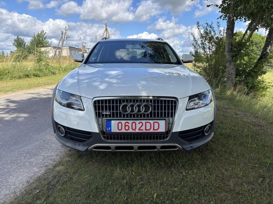 White Audi A4 Allroad 2011 in Varena, with an engine capacity of 1.97 L and mileage of 263 thousand km for 6700 €, photo 4 on AUTOMOTO.COM.LV