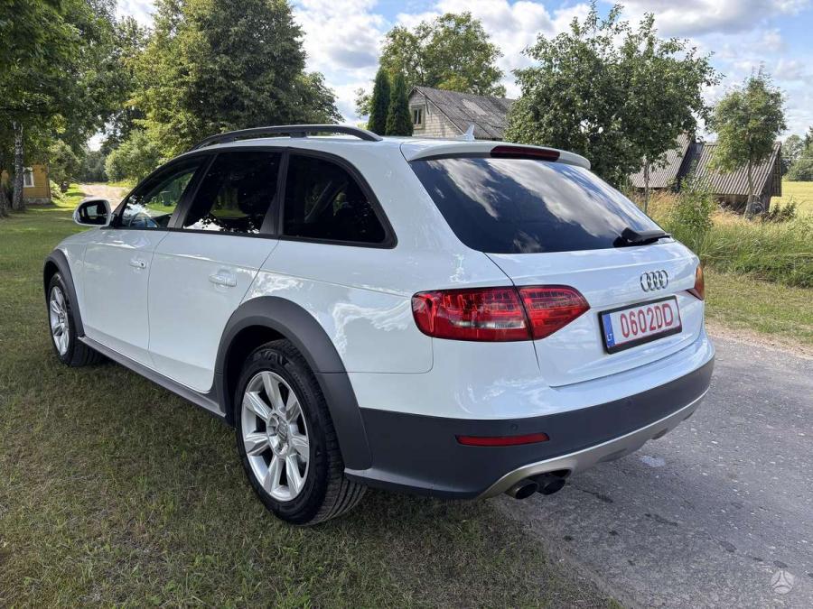 White Audi A4 Allroad 2011 in Varena, with an engine capacity of 1.97 L and mileage of 263 thousand km for 6700 €, photo 8 on AUTOMOTO.COM.LV
