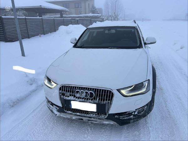 White Audi A4 Allroad 2013 in Klaipeda, with an engine capacity of 1.97 L and mileage of 309 thousand km for 7200 €, photo 2 on AUTOMOTO.COM.LV