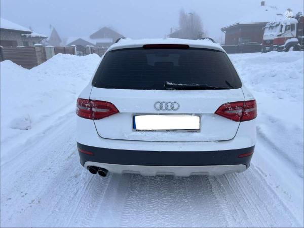 White Audi A4 Allroad 2013 in Klaipeda, with an engine capacity of 1.97 L and mileage of 309 thousand km for 7200 €, photo 6 on AUTOMOTO.COM.LV