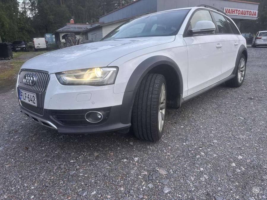 White Audi A4 Allroad 2013 in Marijampole, with an engine capacity of 1.97 L and mileage of 286 thousand km for 6900 €, photo 4 on AUTOMOTO.COM.LV