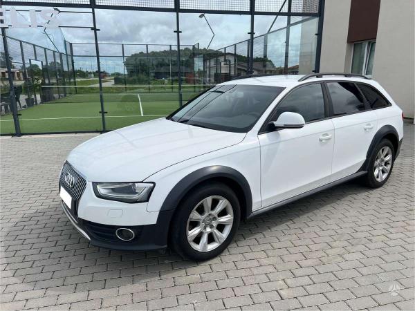 White Audi A4 Allroad 2013 in Klaipeda, with an engine capacity of 1.97 L and mileage of 291 thousand km for 6950 €, photo 1 on AUTOMOTO.COM.LV