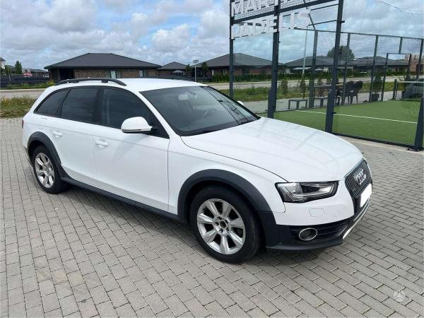 White Audi A4 Allroad 2013 in Klaipeda, with an engine capacity of 1.97 L and mileage of 291 thousand km for 6950 €, photo 3 on AUTOMOTO.COM.LV