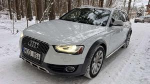Balts Audi A4 Allroad 2015 Viļņa, ar dzinēja tilpumu 2.00 L un nobraukumu 170 tūkst. km par 9400 €, foto  vietnē AUTOMOTO.COM.LV