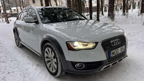 Balts Audi A4 Allroad 2015 Viļņa, ar dzinēja tilpumu 2.00 L un nobraukumu 170 tūkst. km par 9400 €, foto 2 vietnē AUTOMOTO.COM.LV