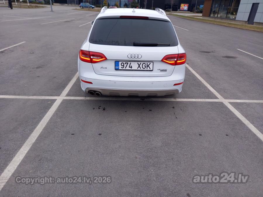 White Audi A4 Allroad 2015 in Tartu, with an engine capacity of 2.00 L and mileage of 207 thousand km for 12200 €, photo 3 on AUTOMOTO.COM.LV