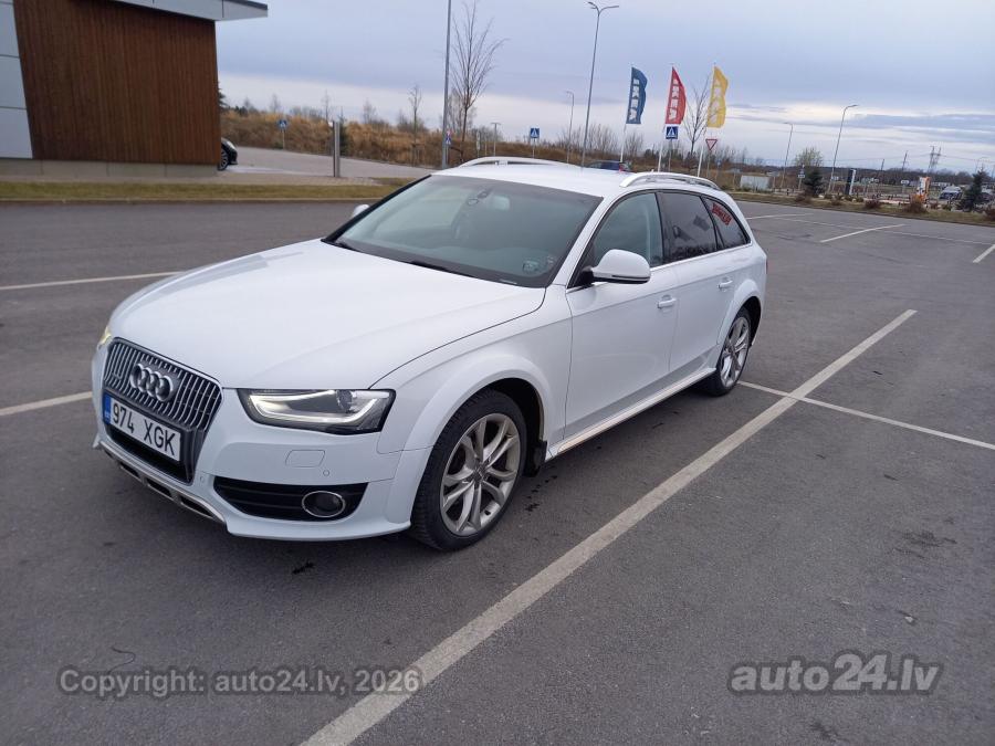 White Audi A4 Allroad 2015 in Tartu, with an engine capacity of 2.00 L and mileage of 207 thousand km for 12200 €, photo 6 on AUTOMOTO.COM.LV