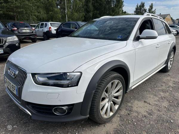 White Audi A4 Allroad 2015 in Taurage, with an engine capacity of 2.97 L and mileage of 177 thousand km for 10000 €, photo 1 on AUTOMOTO.COM.LV