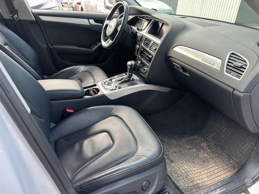 White Audi A4 Allroad 2015 in Taurage, with an engine capacity of 2.97 L and mileage of 177 thousand km for 10000 €, photo 7 on AUTOMOTO.COM.LV