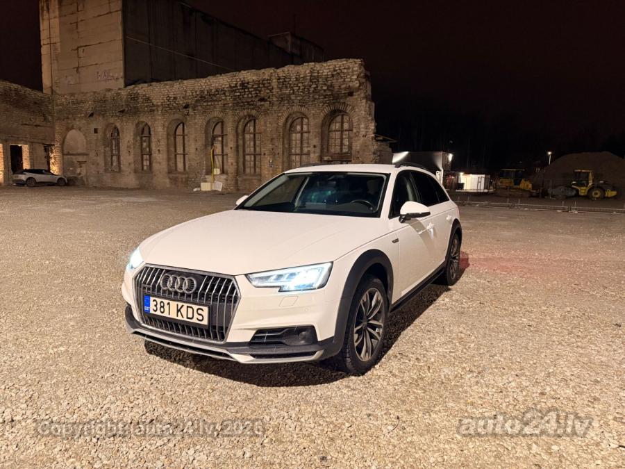 Balts Audi A4 Allroad 2016 Tallina, ar dzinēja tilpumu 2.00 L un nobraukumu 209 tūkst. km par 18000 €, foto 1 vietnē AUTOMOTO.COM.LV