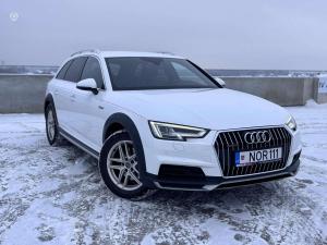 Balts Audi A4 Allroad 2017 Viļņa, ar dzinēja tilpumu 1.97 L un nobraukumu 250 tūkst. km par 14950 €, foto  vietnē AUTOMOTO.COM.LV