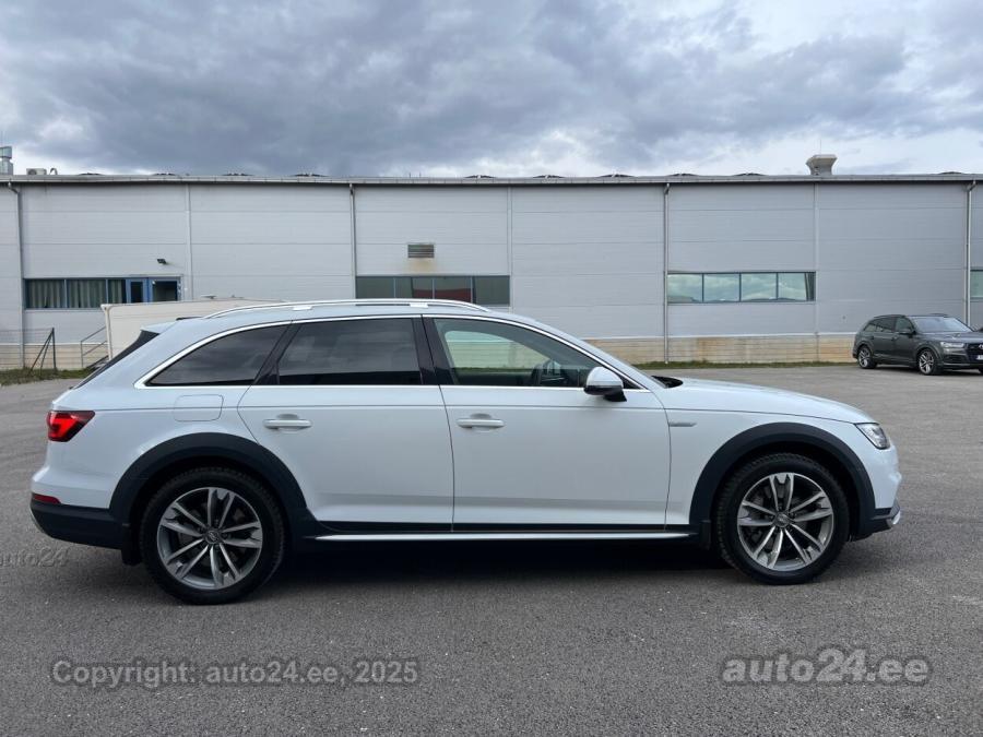 White Audi A4 Allroad 2018 in Tartu, with an engine capacity of 2.00 L and mileage of 81 thousand km for 28500 €, photo 4 on AUTOMOTO.COM.LV